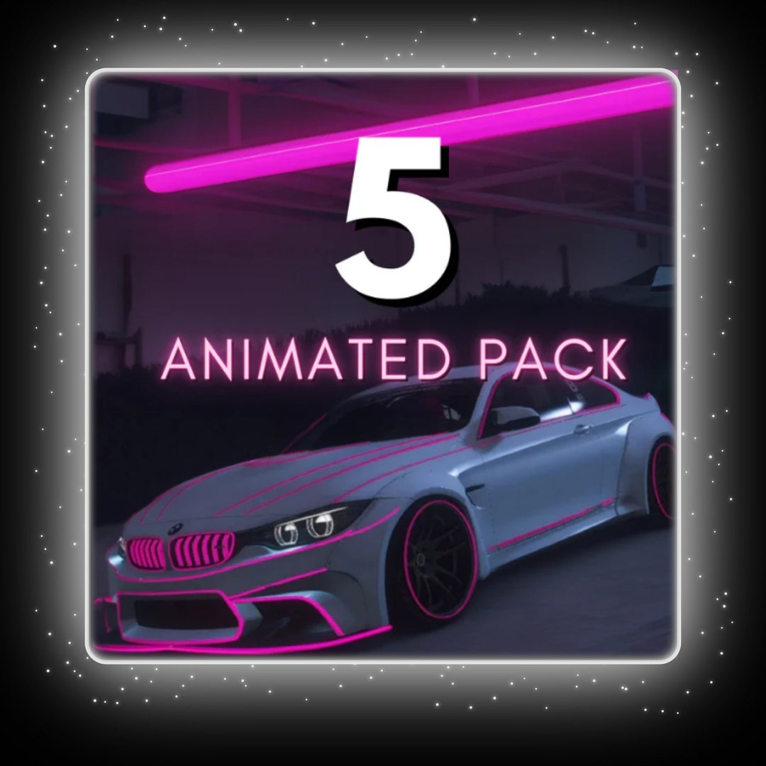 Fivem Animated Car Pack 5 CARS 5 CRAZY Animated Cars With Realistic ...