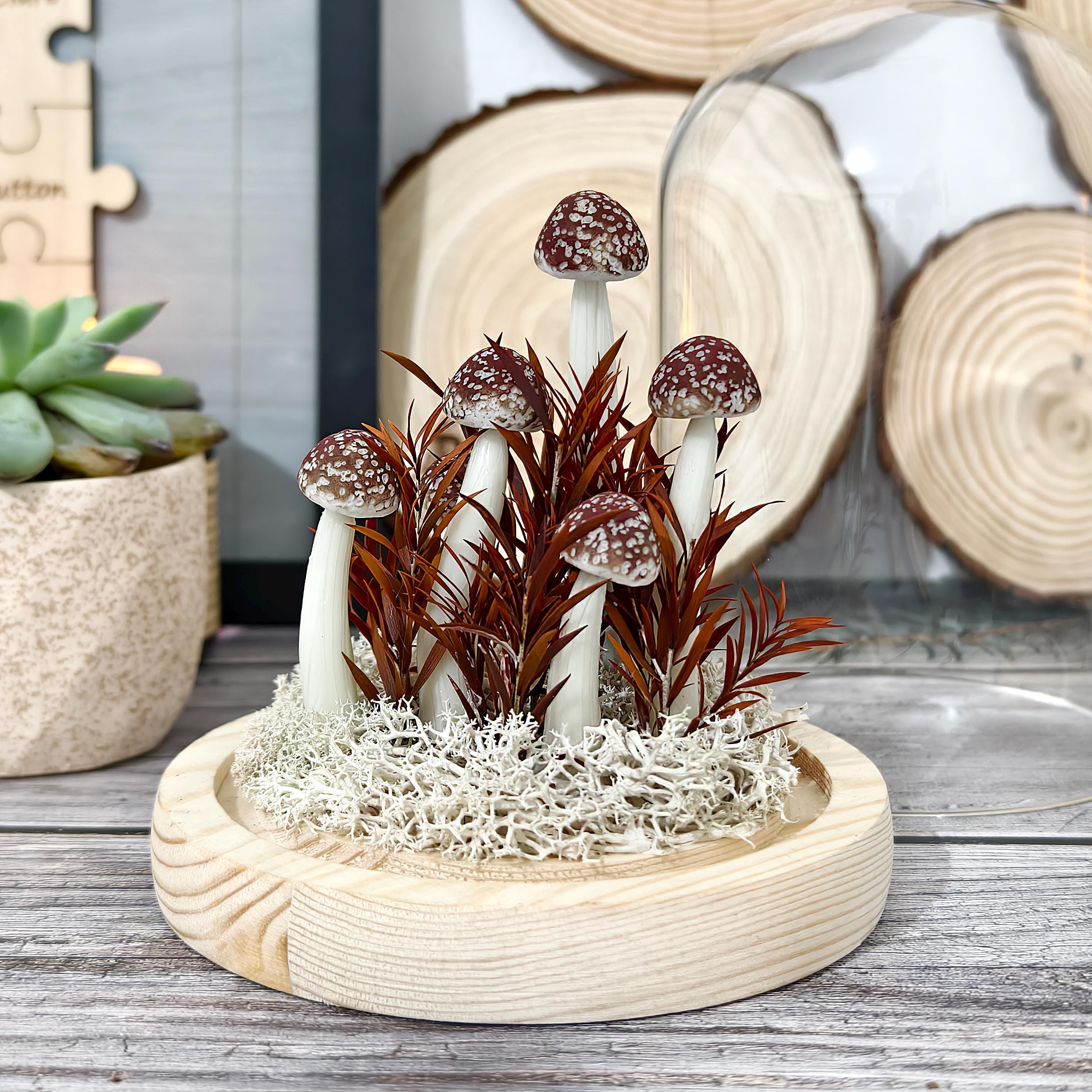 Whimsigoth Mushroom Lamp, Handmade Mushroom Night Light, Nursery Decor ...