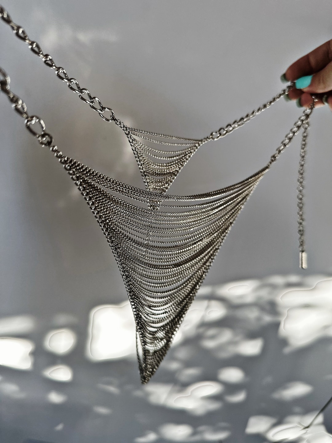 Chainmail Lingerie Set - Handmade Stainless Steel Bra & Panties Jewelry ...