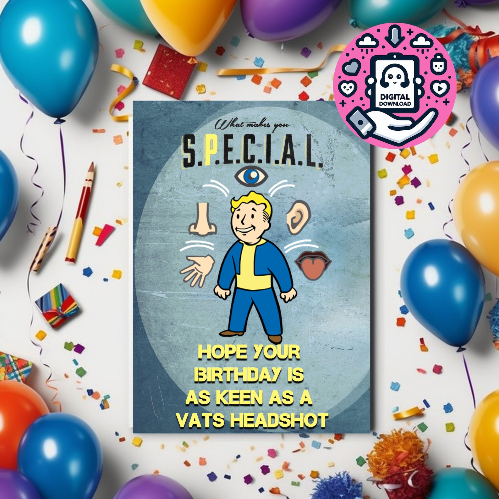 Fallout, Fallout Preception, Fallout Boy, Caps, Digital Download ...