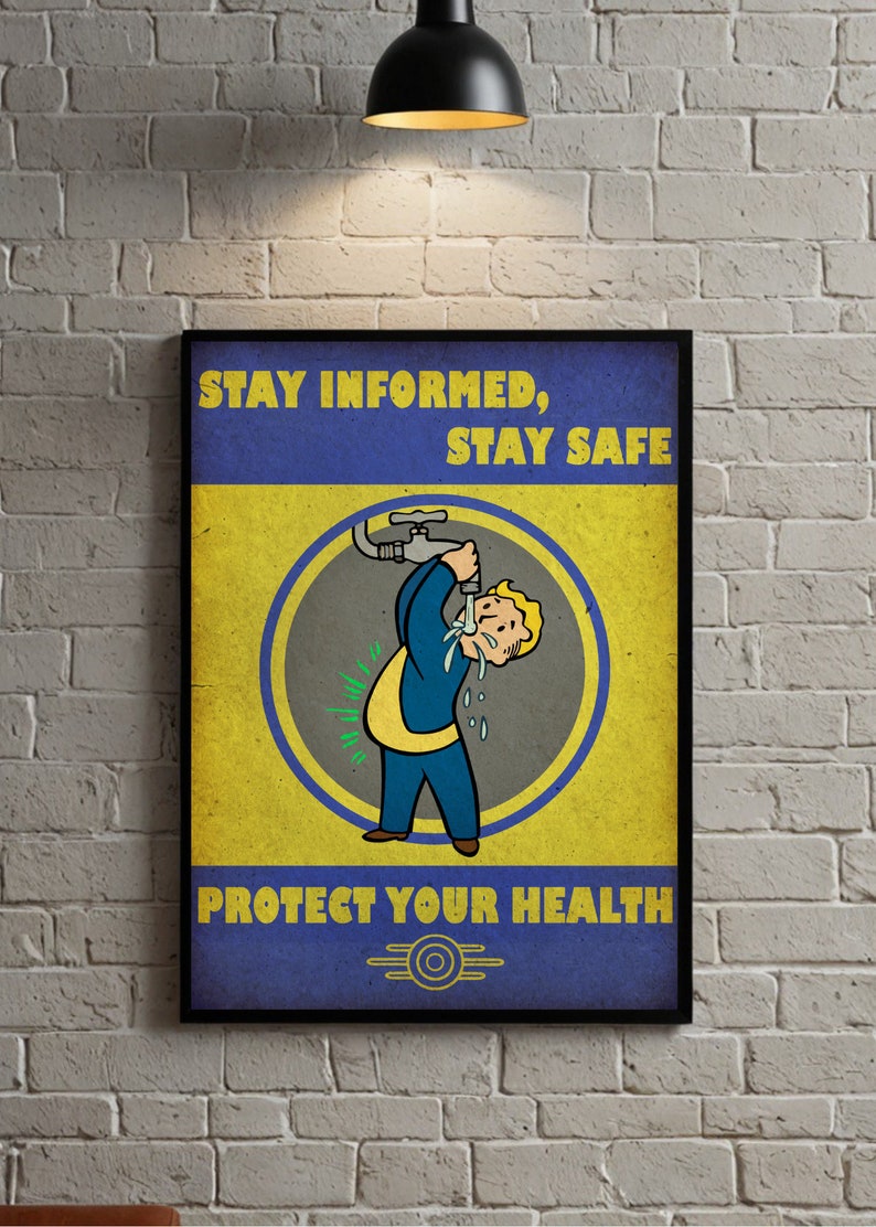 Fallout Poster Set of 5 - Instant Digital Download - Vault-tec,print ...