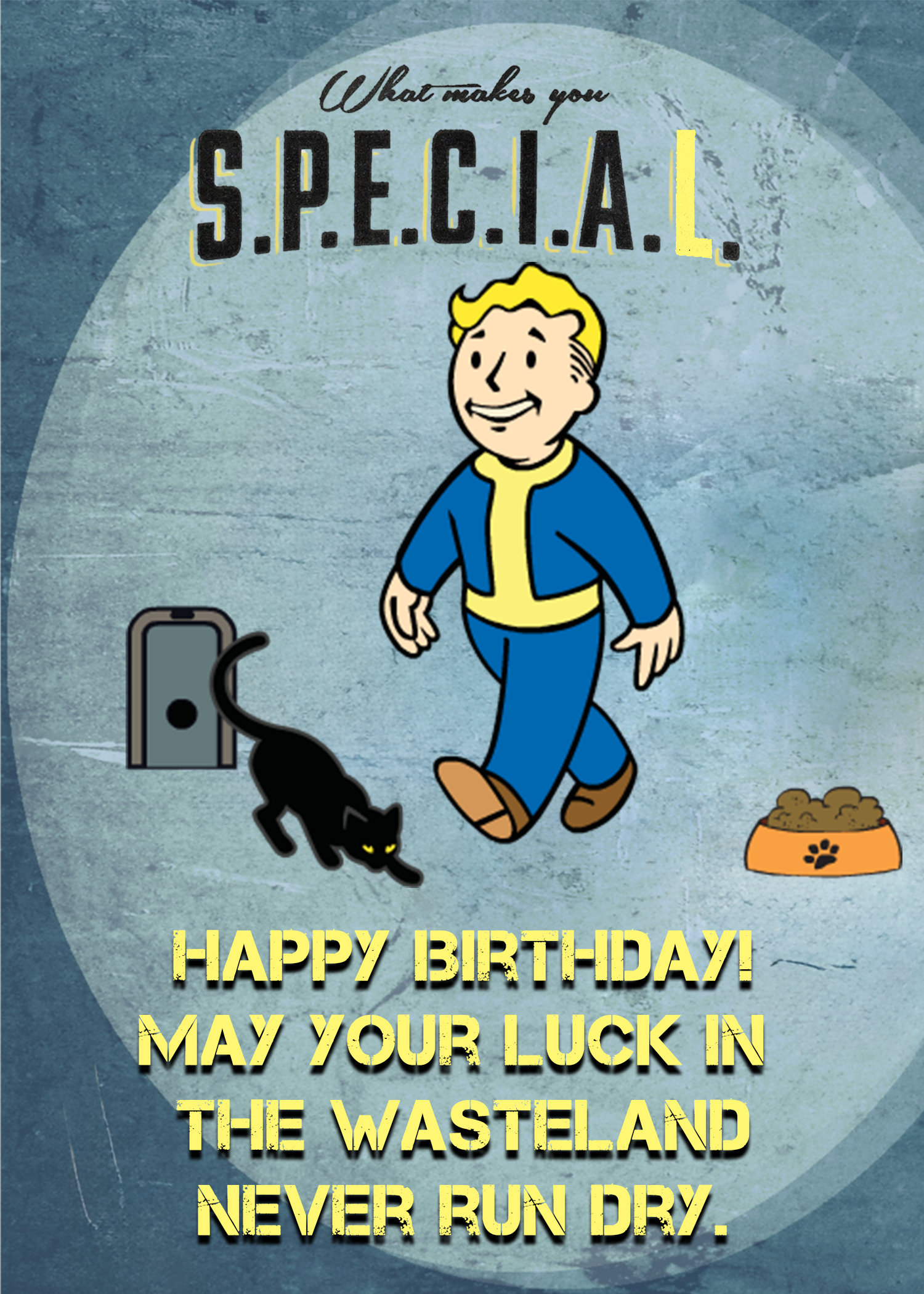 Fallout, Fallout Luck, Fallout Boy, Caps, Digital Download, Greeting ...