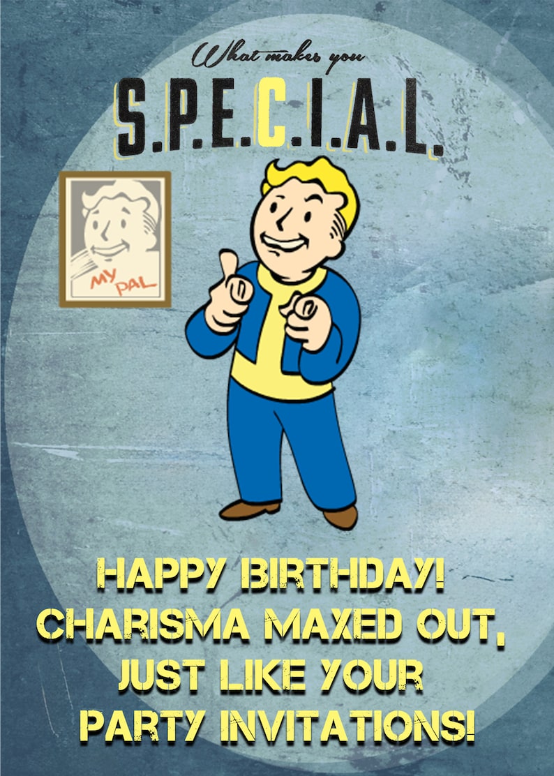 Fallout, Fallout Charisma, Fallout Boy, Caps, Digital Download ...