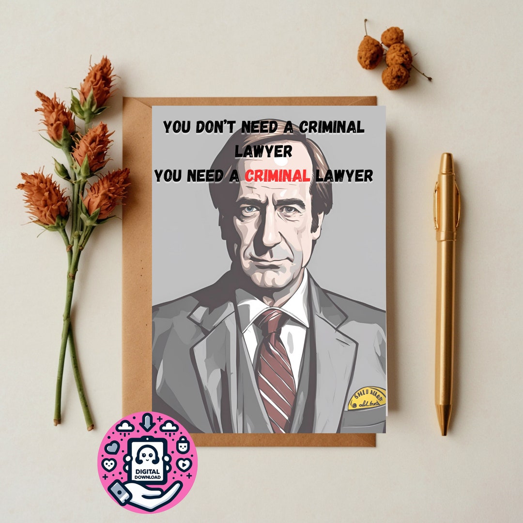 Saul, You Better Call Saul, Breaking Bad, Greeting Card, Funny Card ...