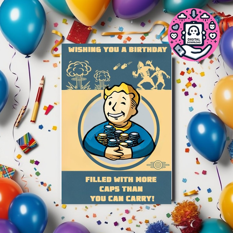 Fallout Invitation - Etsy