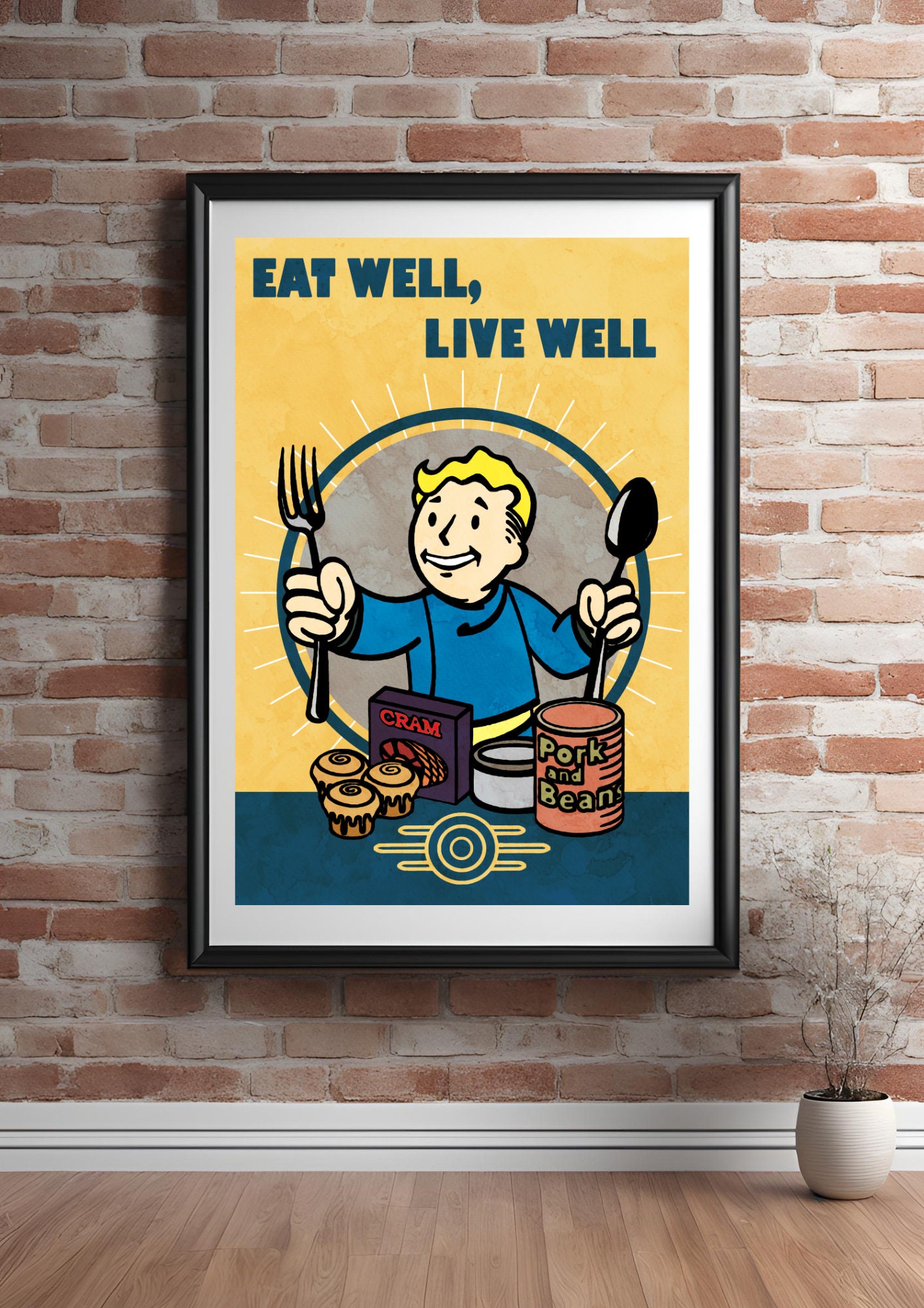 Fallout Poster Set of 5 - Instant Digital Download - Vault-tec,print ...