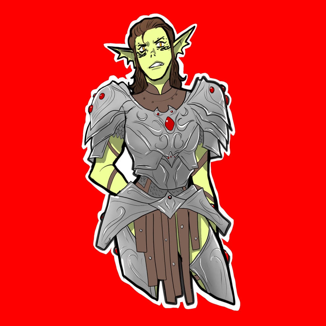 Baldurs Gate 3: Laezel Vinyl Sticker - Etsy