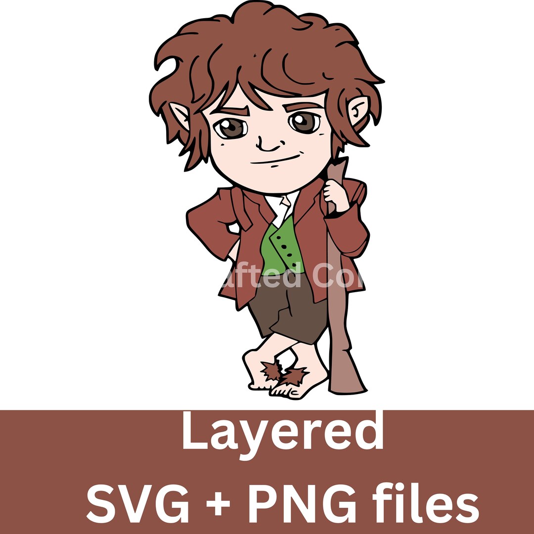 Hobbit Svg Png, Book Nerd Svg Png, J R R Tolkien Svg Png, Subtle Lord ...