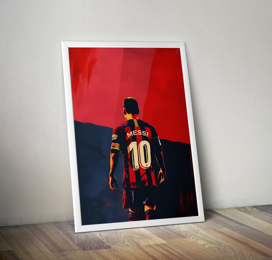 Lionel Messi Poster | Sports Prints | Football Prints | Aesthetic ...