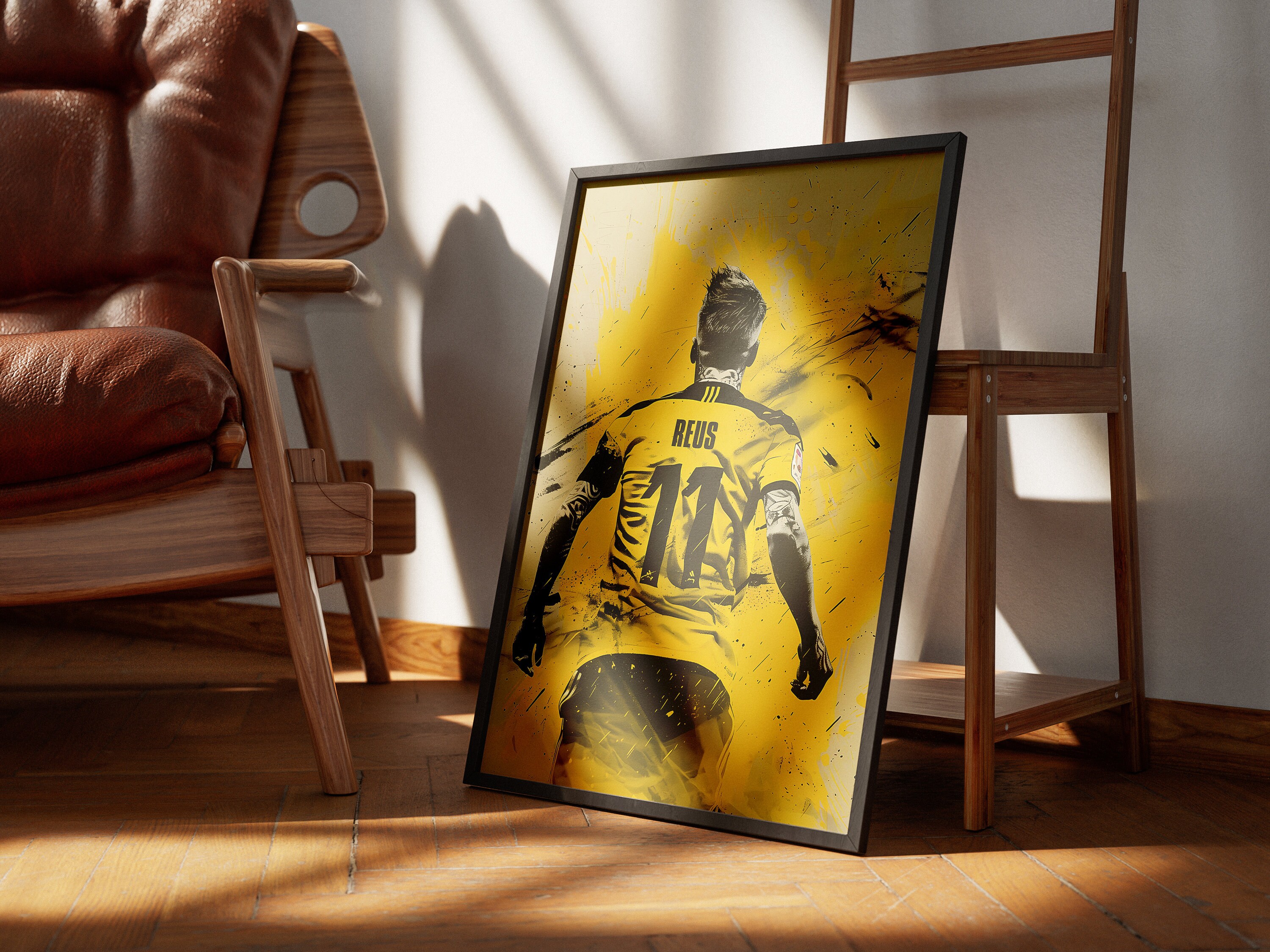Marco Reus Poster | Sports Prints | Football Prints | Aesthetic Colors ...