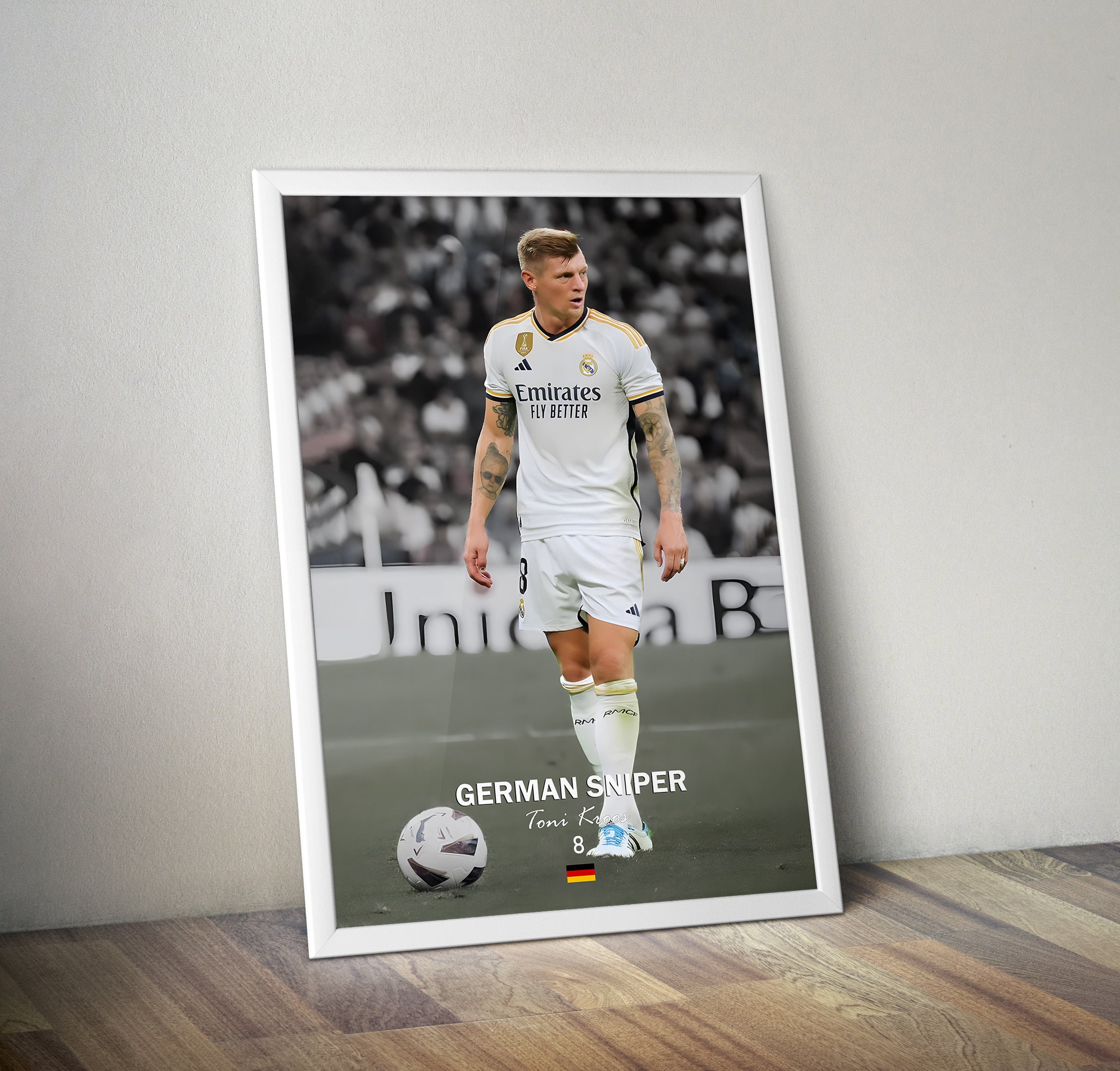 Toni Kroos Poster | Sports Prints | Football Prints | Aesthetic Colors ...