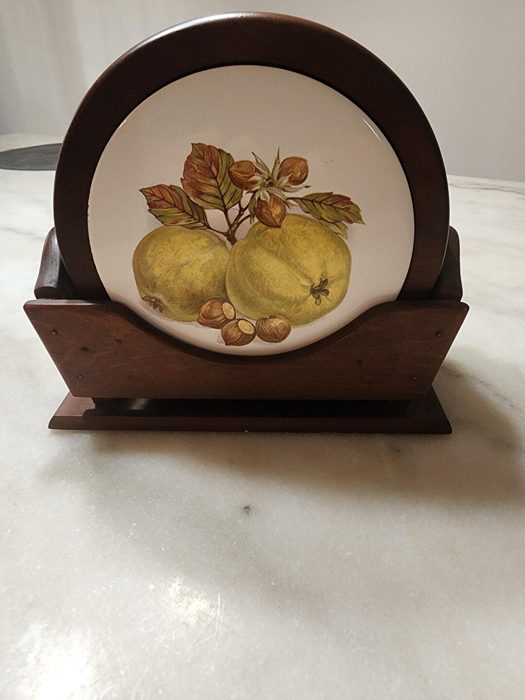 Kitchen Trivets/ Ceramic Tile/hot Plates With Holder. Free Shipping - Etsy