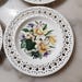Authentic Leedsware Made in England . Pierced Creamware Plates. - Etsy