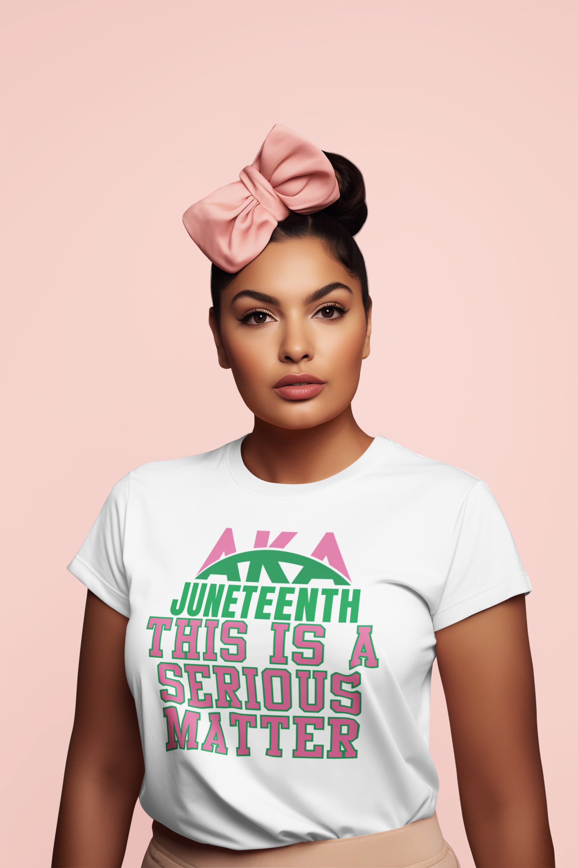 Exclusive AKA Juneteenth T-shirt it is a Serious Matter Celebrate ...