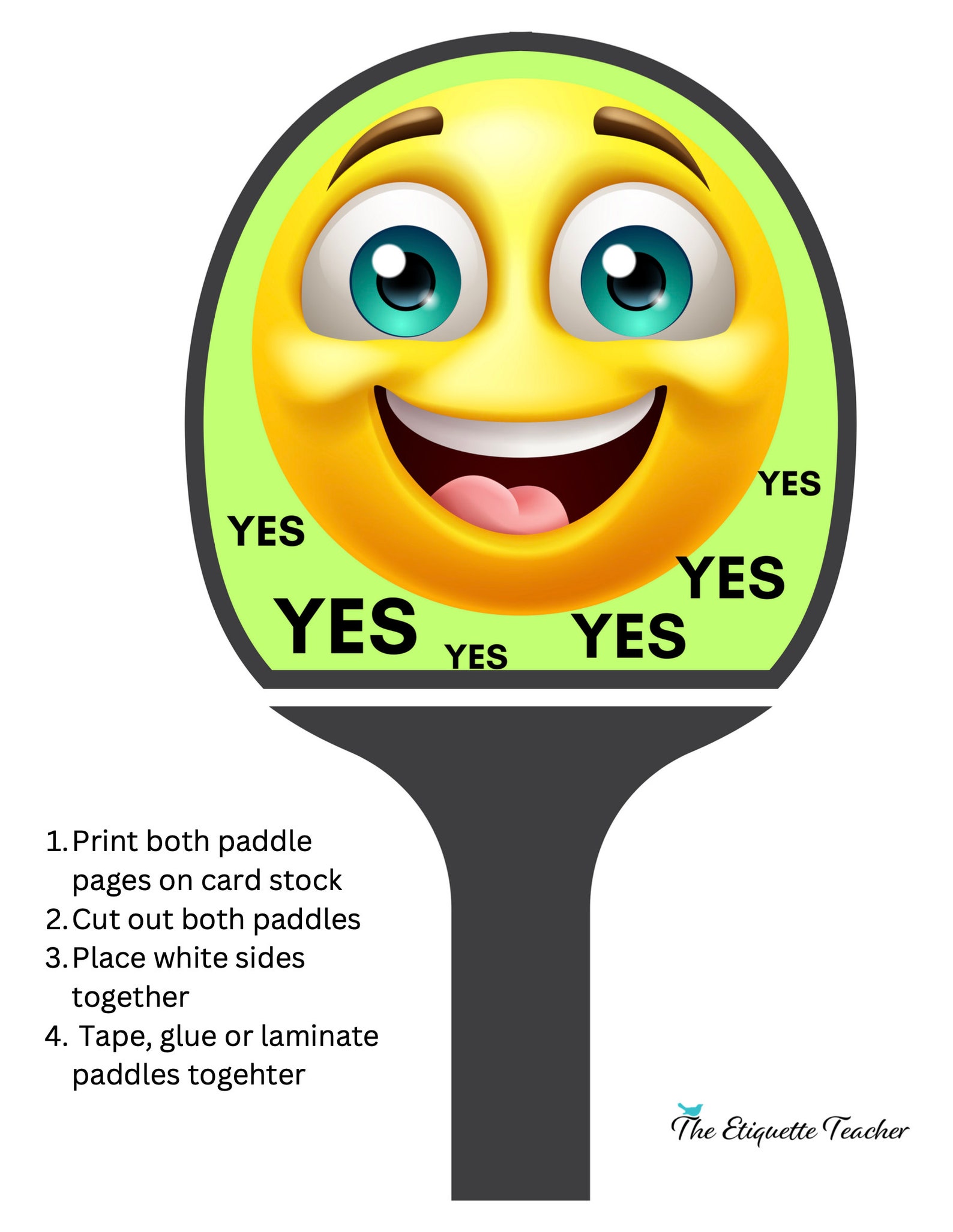 Etiquette Quiz Game: Yes/no Table Manners, Social Skills (printable) - Etsy