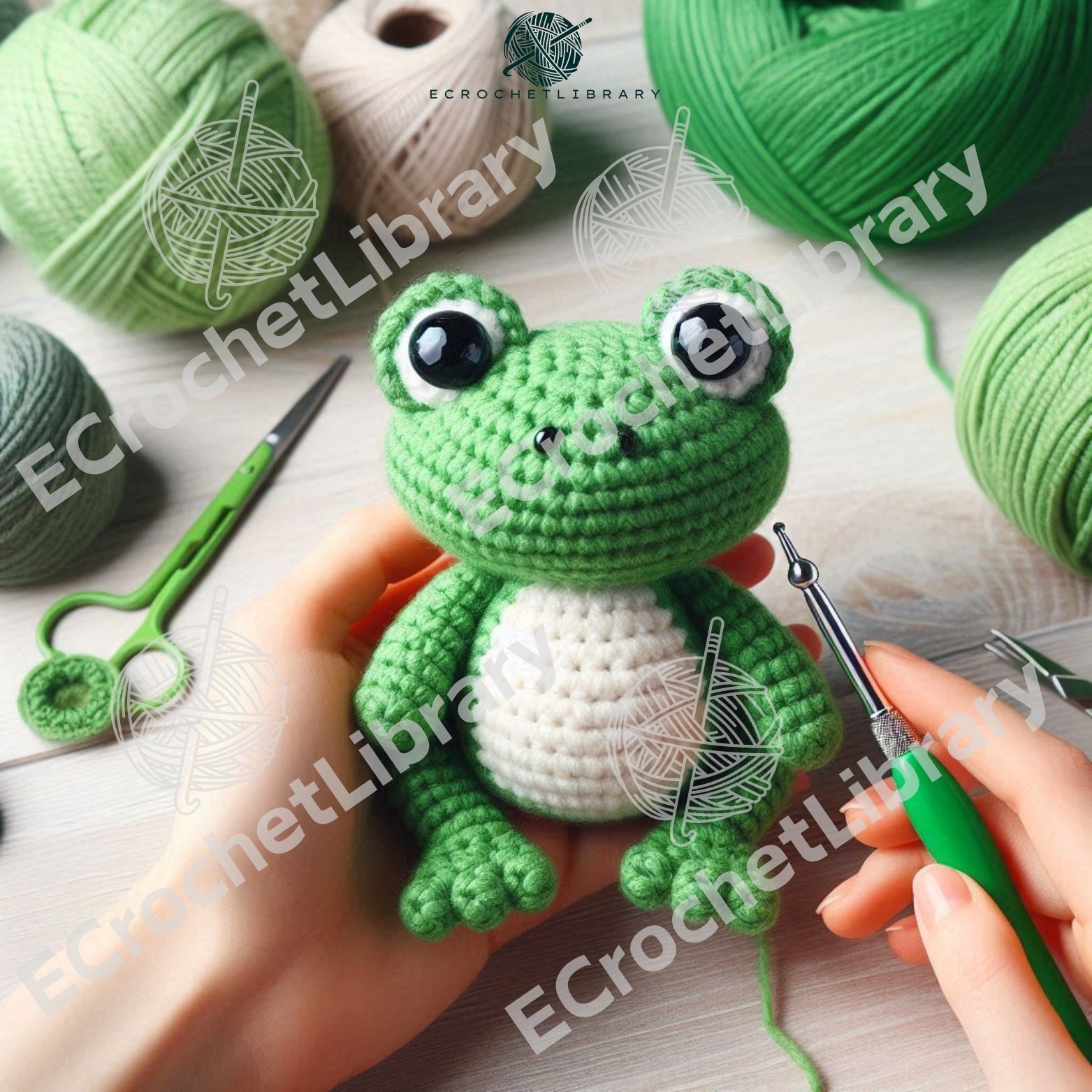 Explore Our Adorable Crochet Frog Pattern Handcrafted With Love, This ...