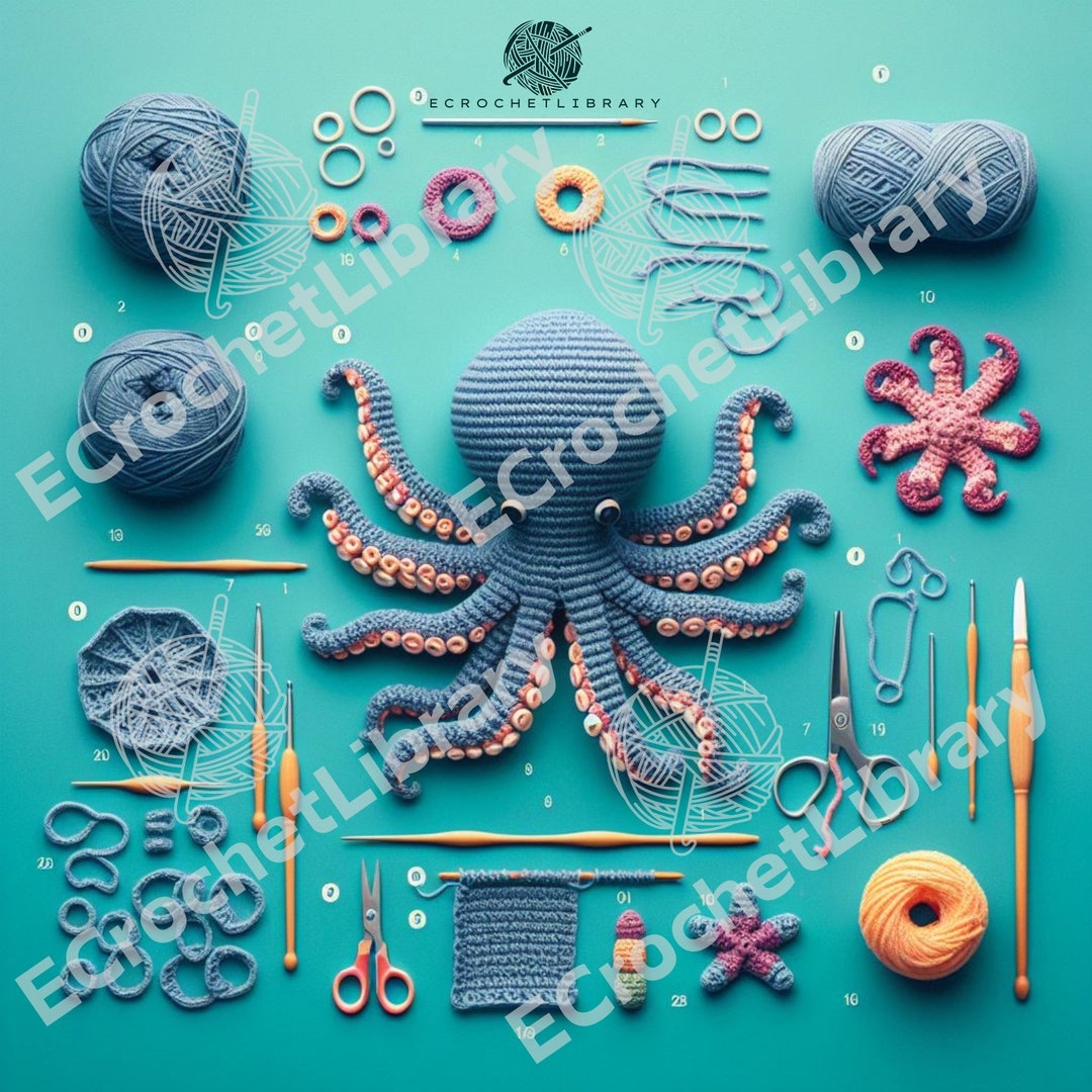 Explore Our Adorable Crochet Octopus Pattern Handcrafted With Love ...