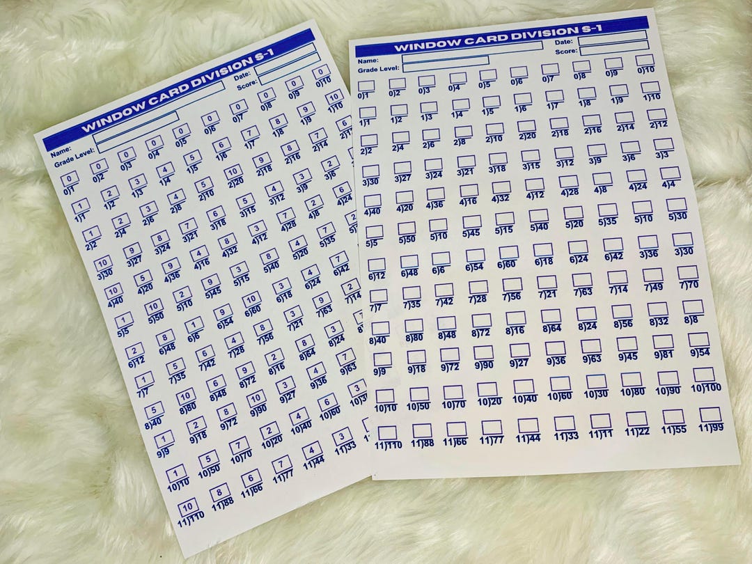 Math 450 Equations Addition, Subtraction, Multiplication, Division ...