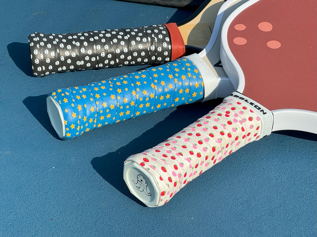 Fun Pickleball Paddle Overgrip Tape, Handle Overgrips, Unique ...