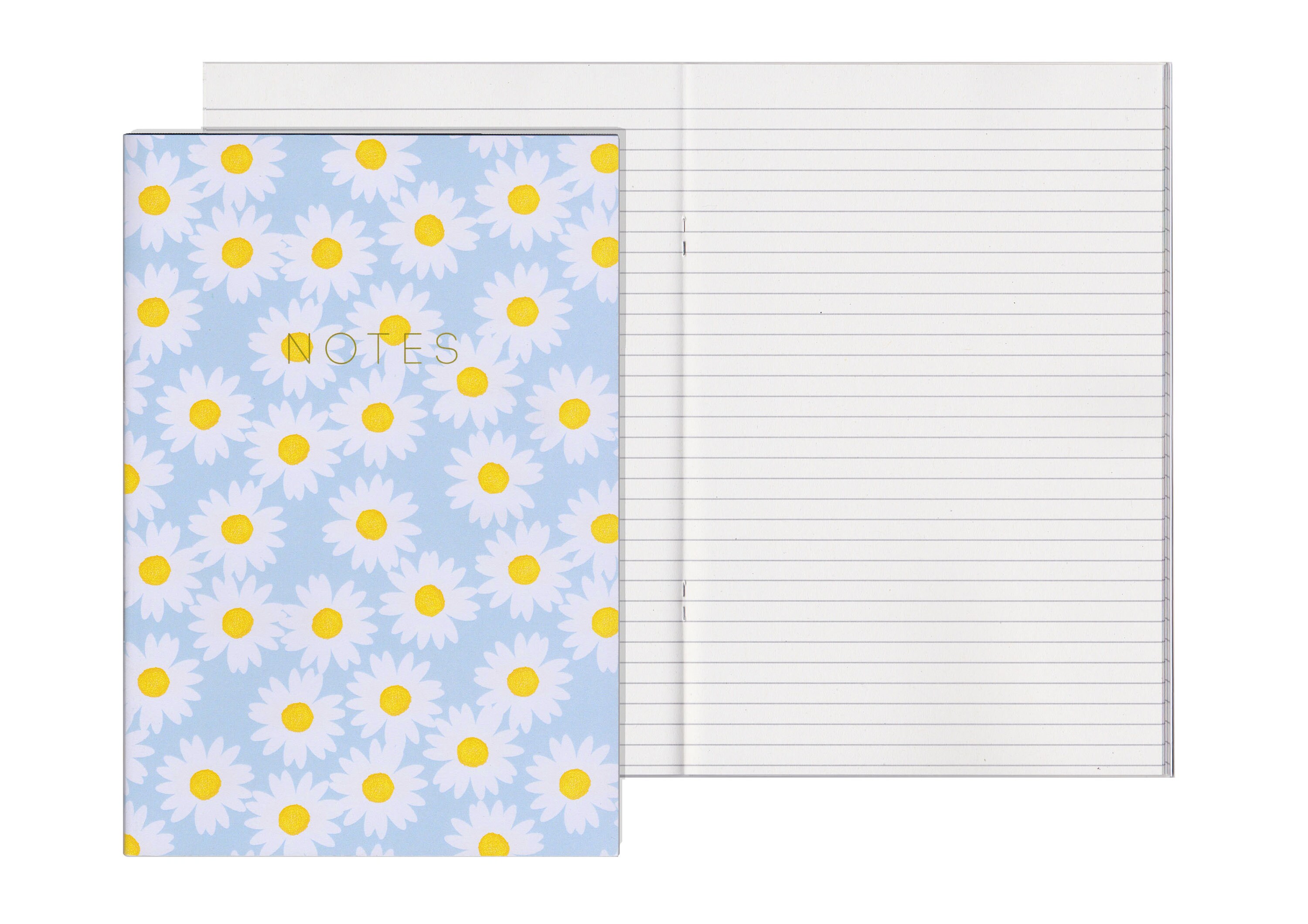 A5 Notebook Daisy With Plain or Lined Pages | Etsy
