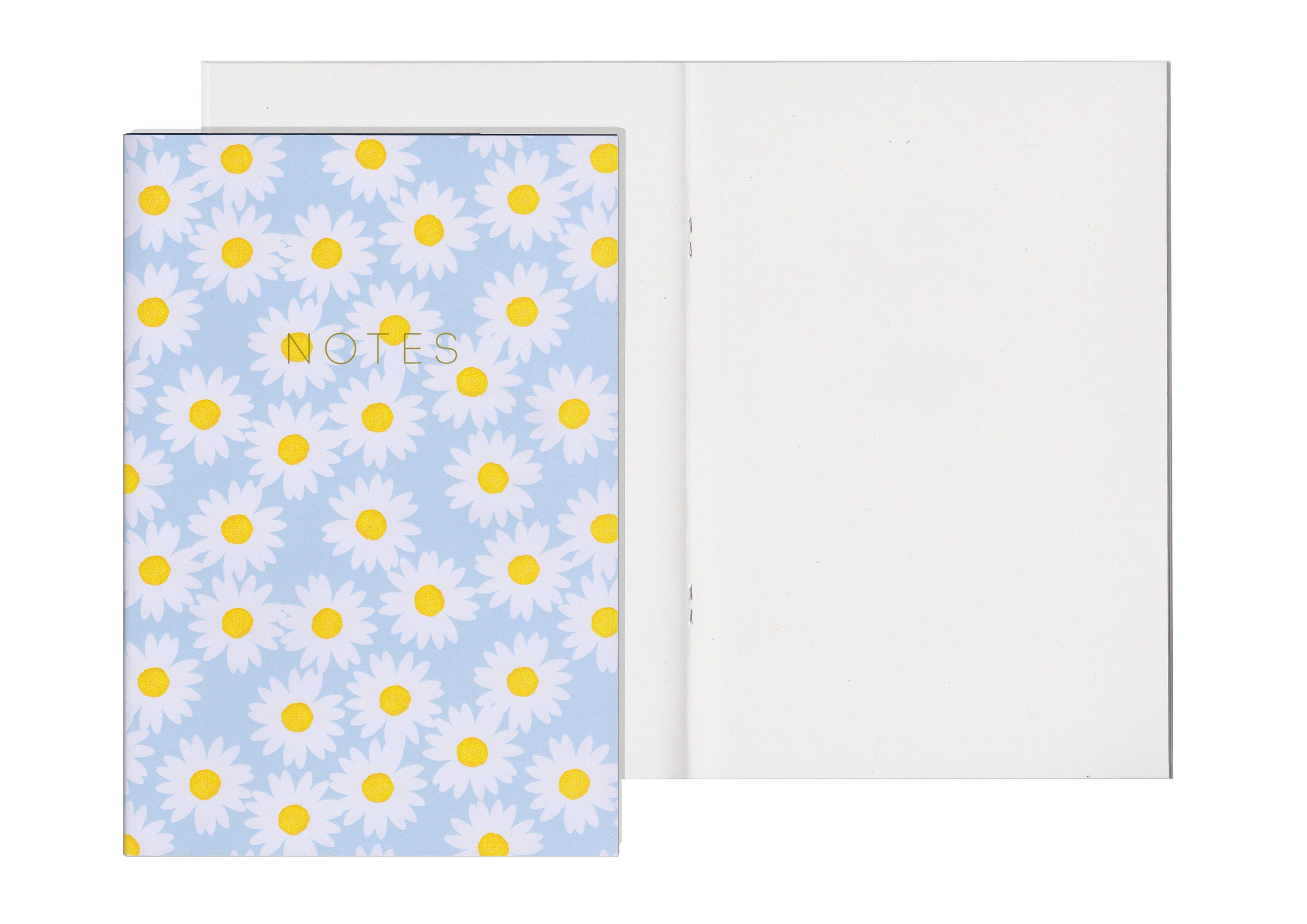 A5 Notebook Daisy With Plain or Lined Pages | Etsy