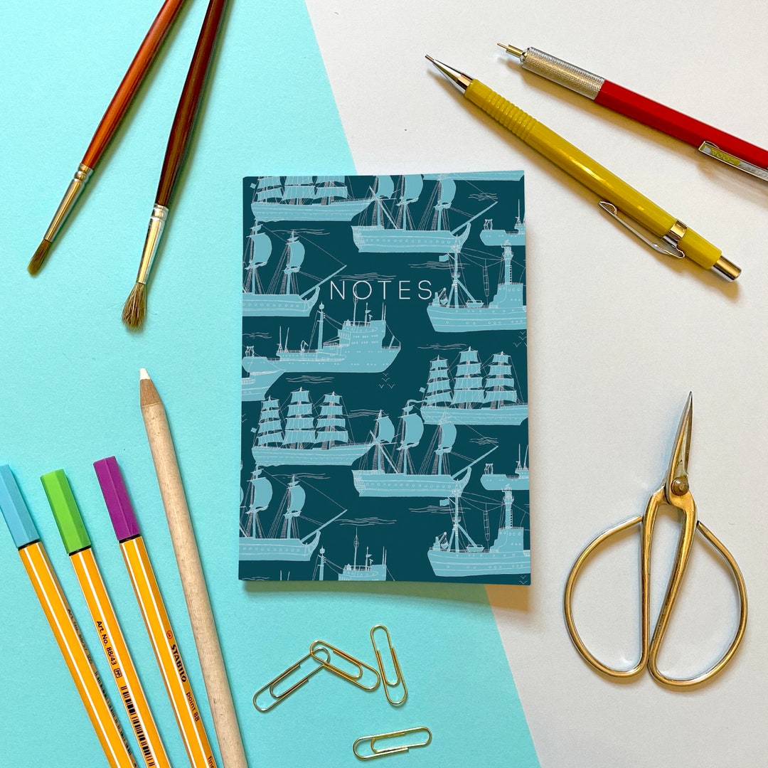 A6 Mini Notebook - Ships - Etsy