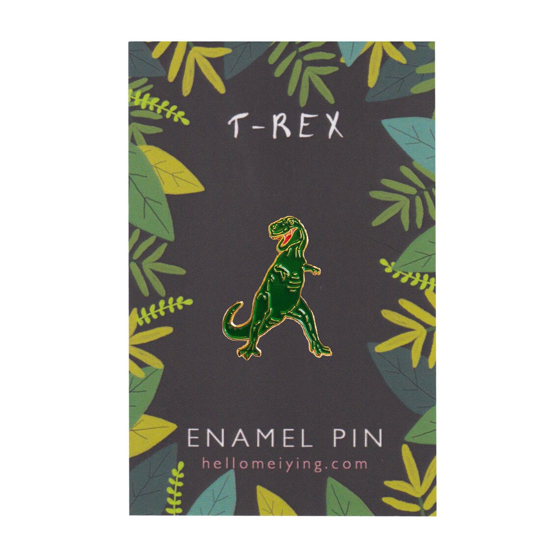T Rex Enamel Pin Badge | Etsy