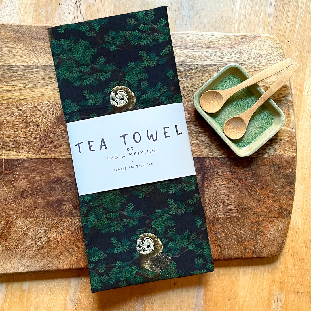Night Owl • Tea Towel - Etsy
