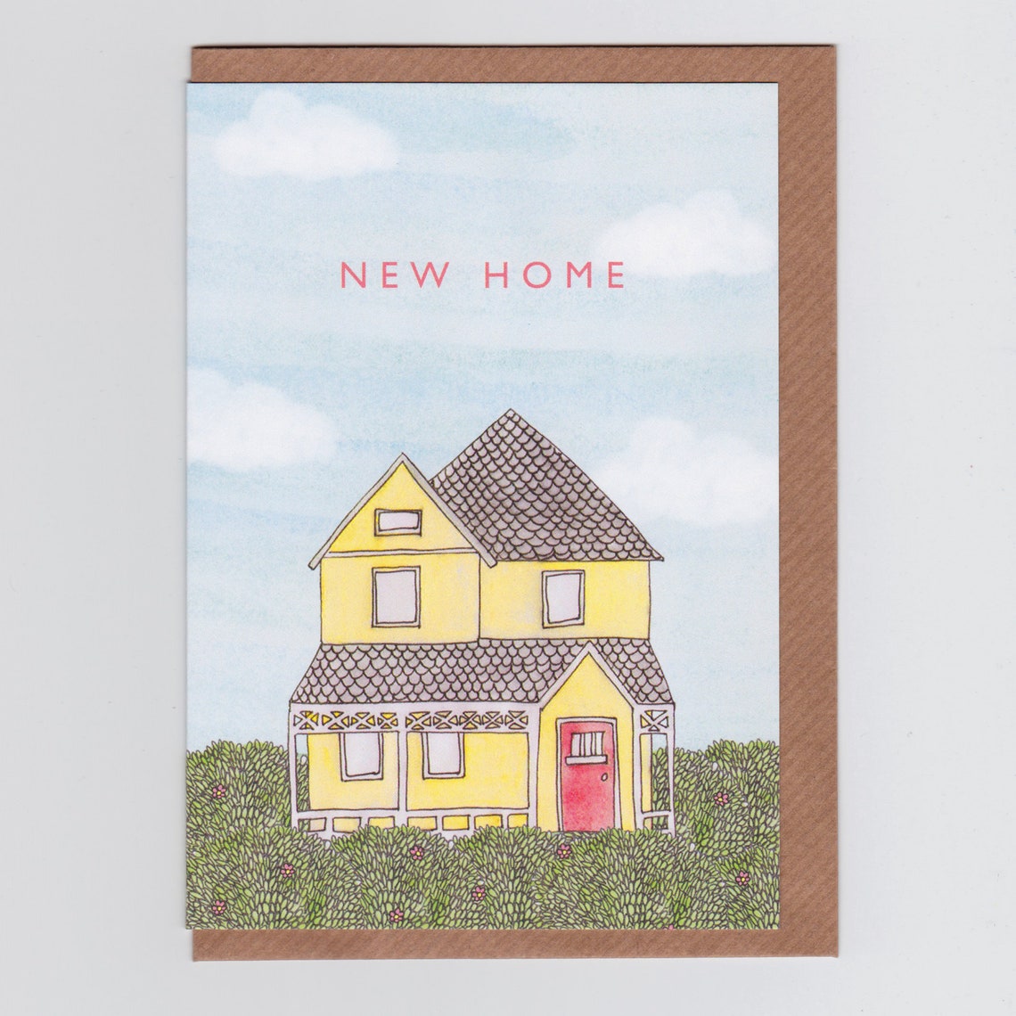 Nuevo hogar / Tarjeta de felicitación - Etsy España