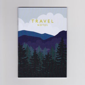 A6 Mini Notebook - Travel Notes - Etsy