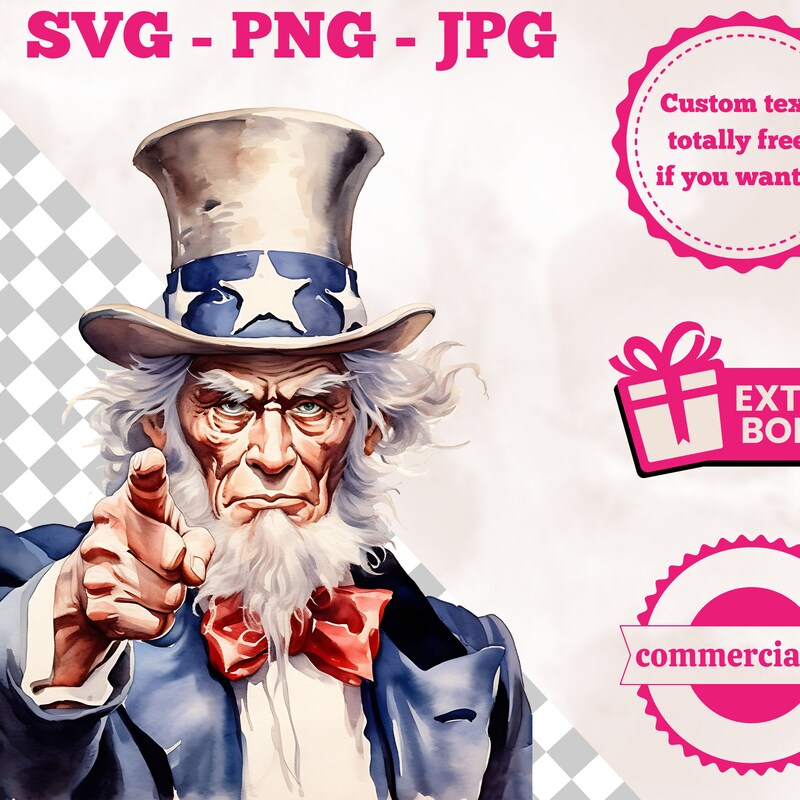 Uncle Sam - Etsy