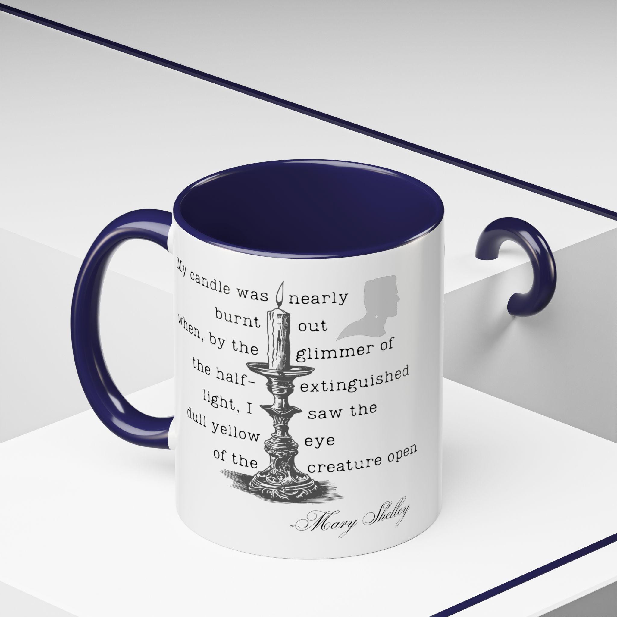 Frankenstein Coffee Mug: Mary Shelley Quote, Gothic Horror Gift - Etsy