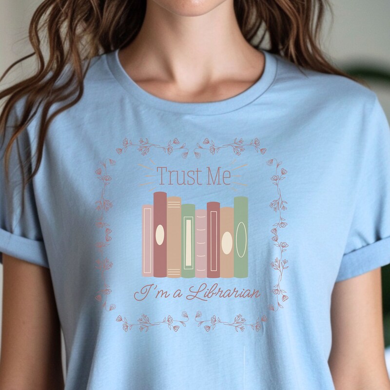 Library T Shirt - Etsy