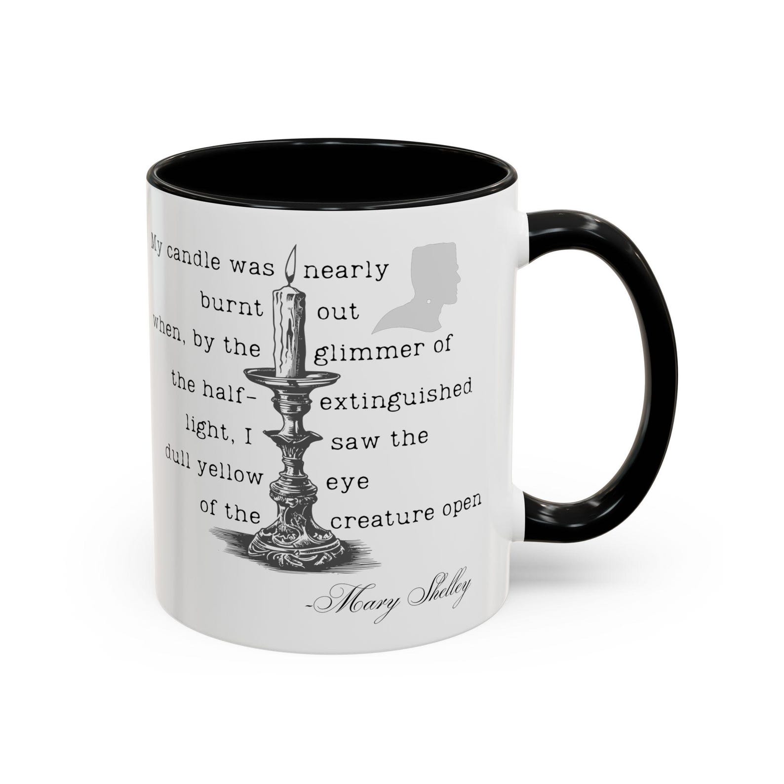 Frankenstein Coffee Mug: Mary Shelley Quote, Gothic Horror Gift - Etsy