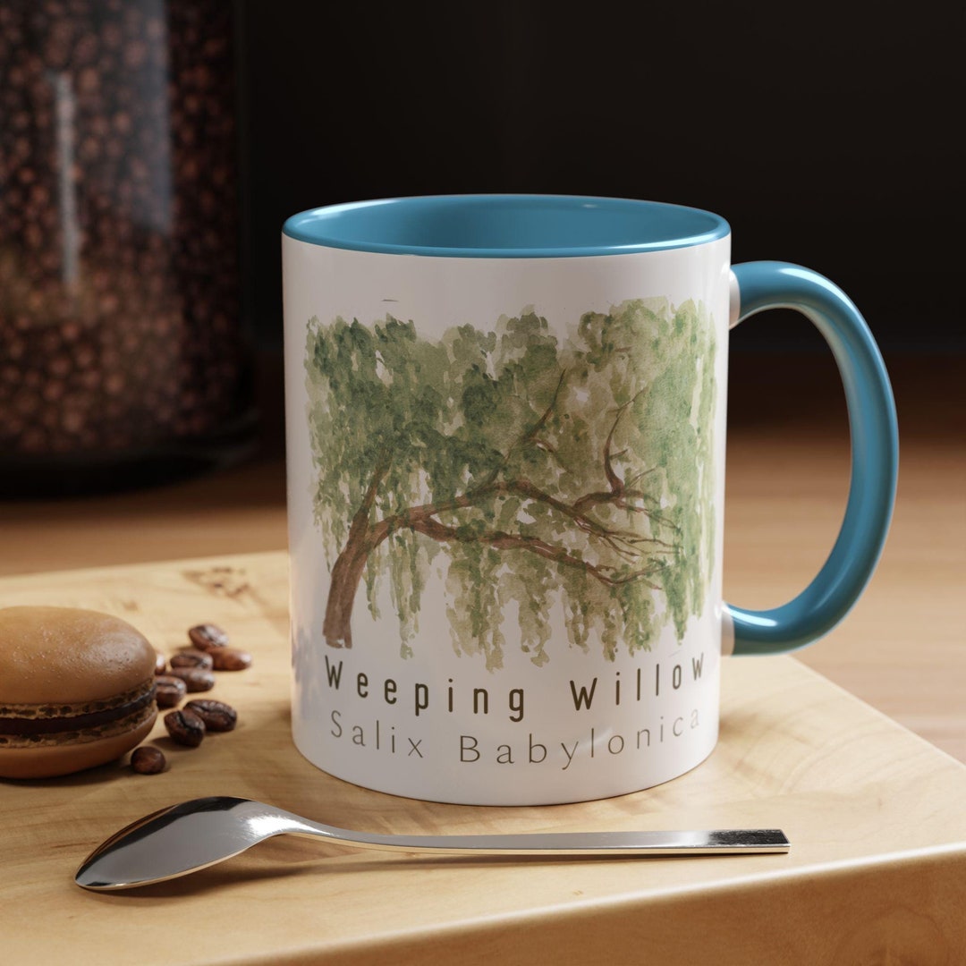 Weeping Willow Mug, Beautiful Tree Graphic, Nature Lover Gift ...
