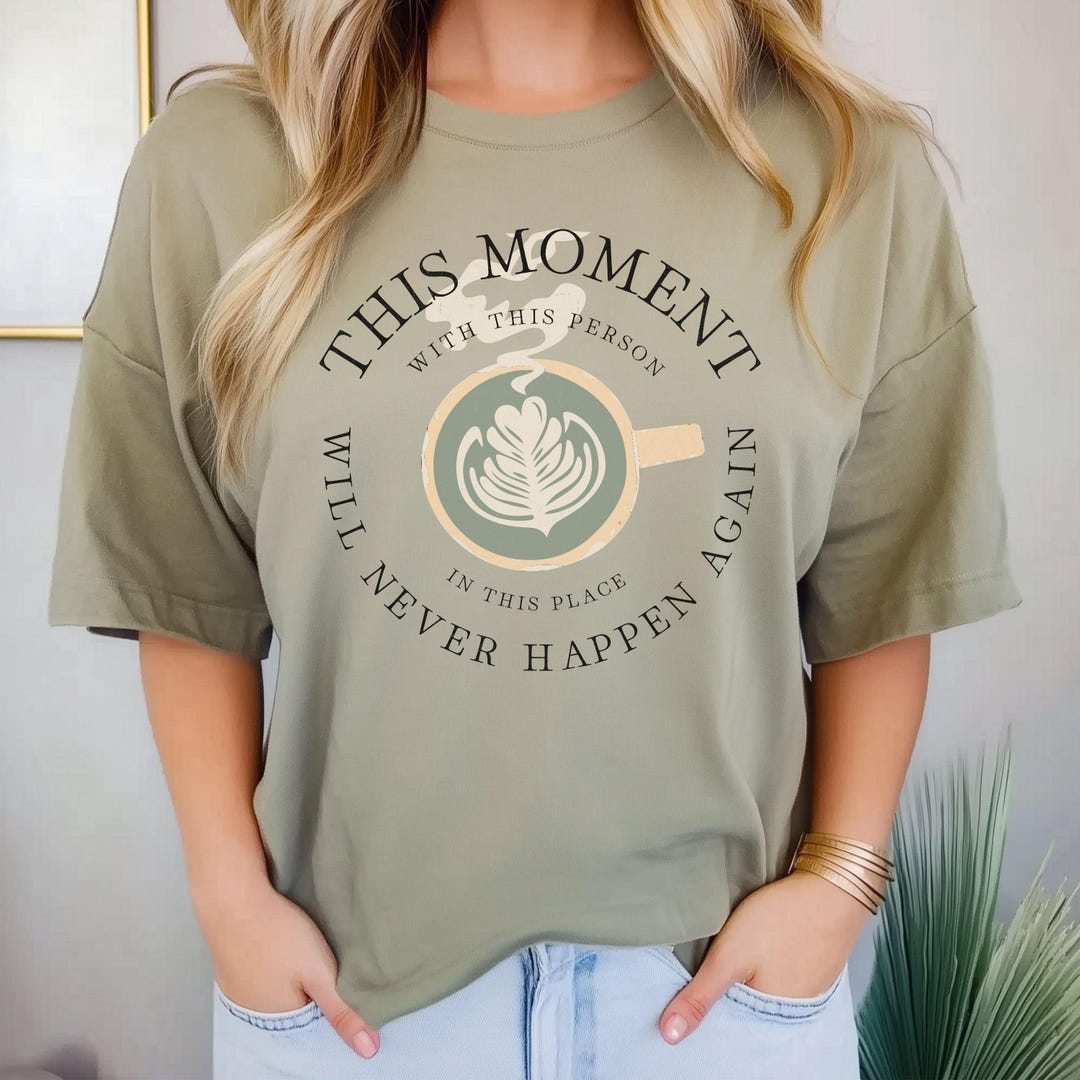 Mindfulness T-shirt: Garment Dyed Cotton Tee for Peaceful Vibes - Etsy