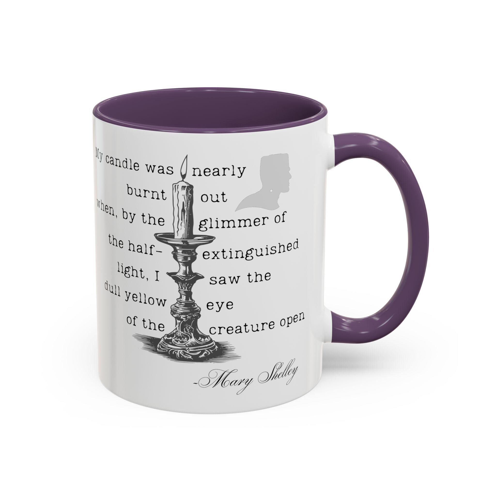 Frankenstein Coffee Mug: Mary Shelley Quote, Gothic Horror Gift - Etsy