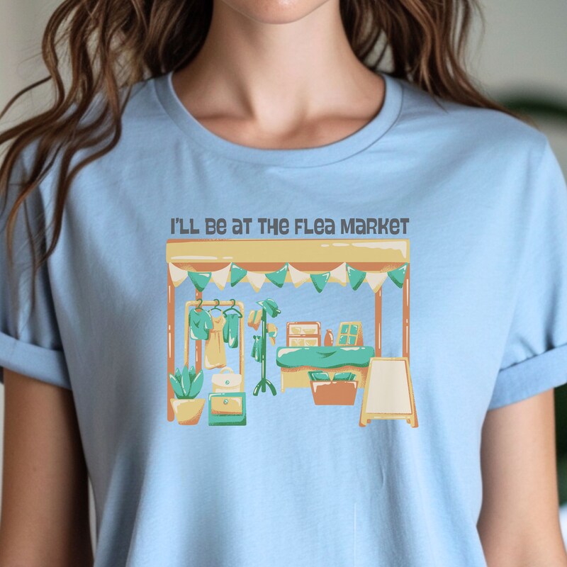 Flea Market T Shirt - Etsy