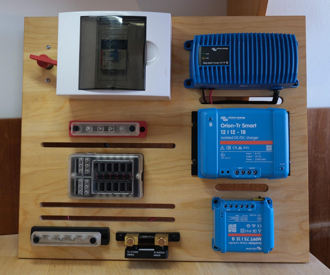 Camper Electrical Panel With Victron Components – Plug & Play Setup for ...