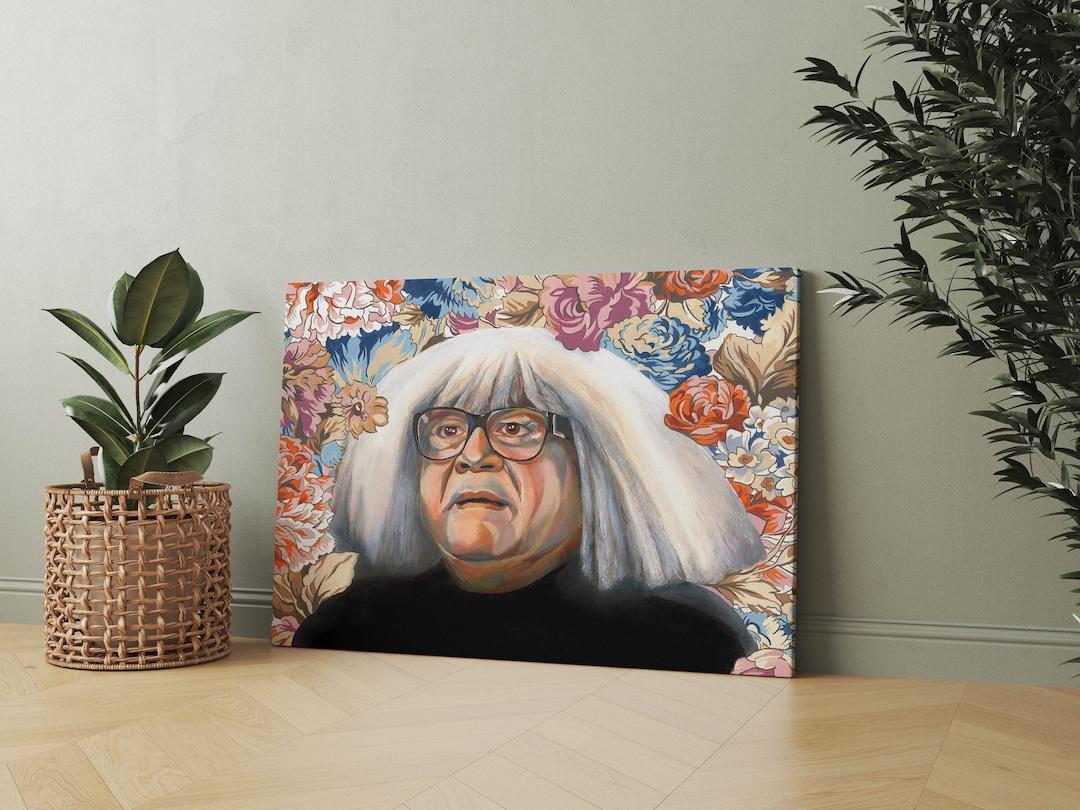 Frank Reynolds Oil Painting Danny Devito Art Print Always Sunny Floral ...