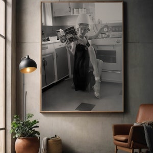 Feminist Poster, Barbara Roscoe Wall Art, Vintage Black and White Print ...