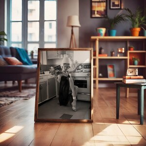 Feminist Poster, Barbara Roscoe Wall Art, Vintage Black and White Print ...