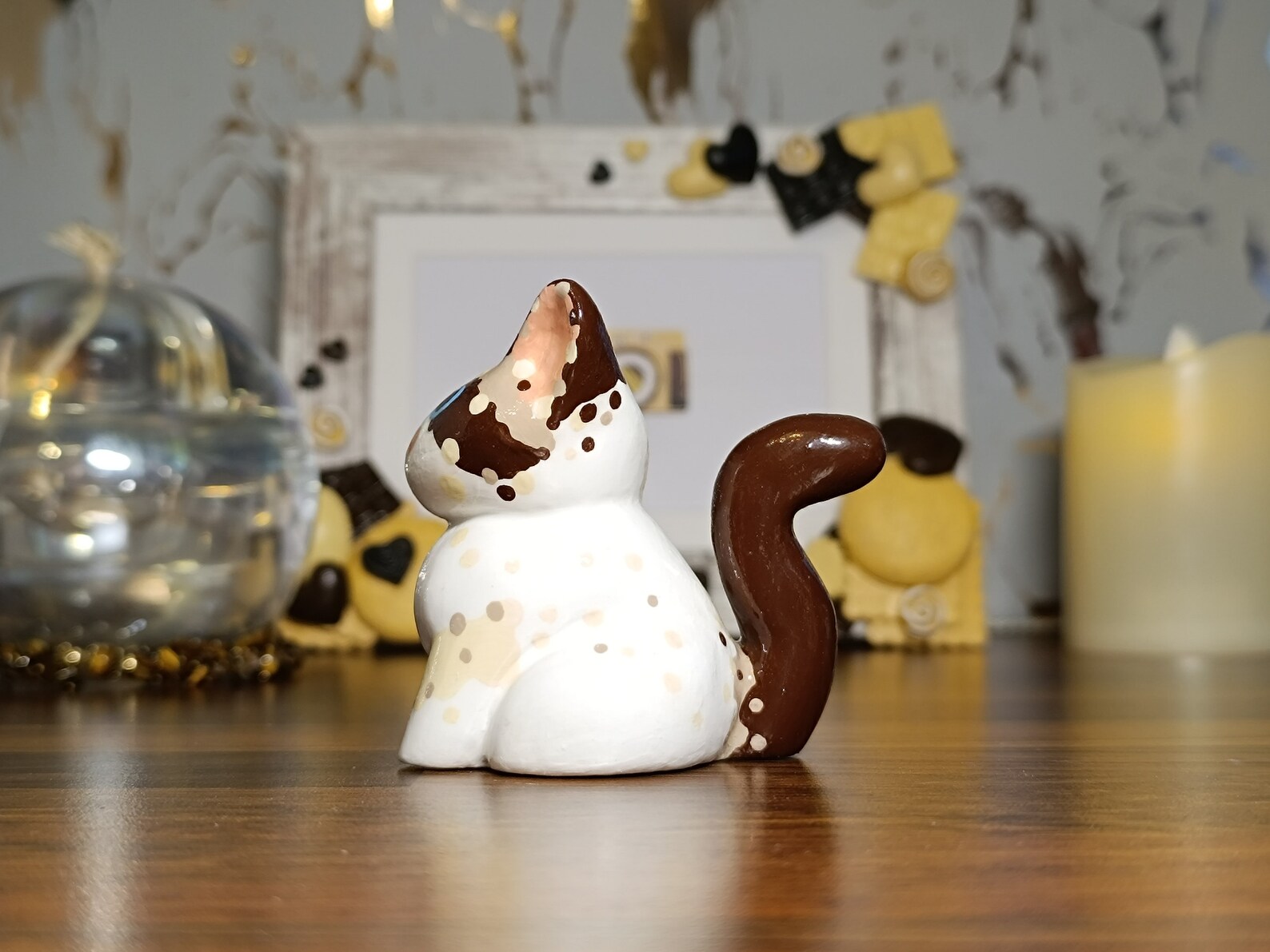 Ragdoll Cat Figurine, Tiny Cat Lover Present, Kawaii Gift. Siamese Cat ...