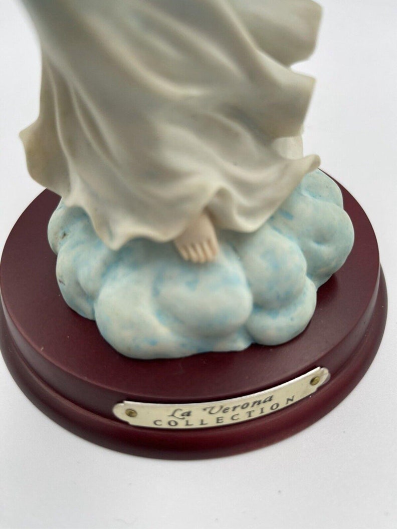 La Verona Collection Angel Harp Vintage Christian Statue - Etsy