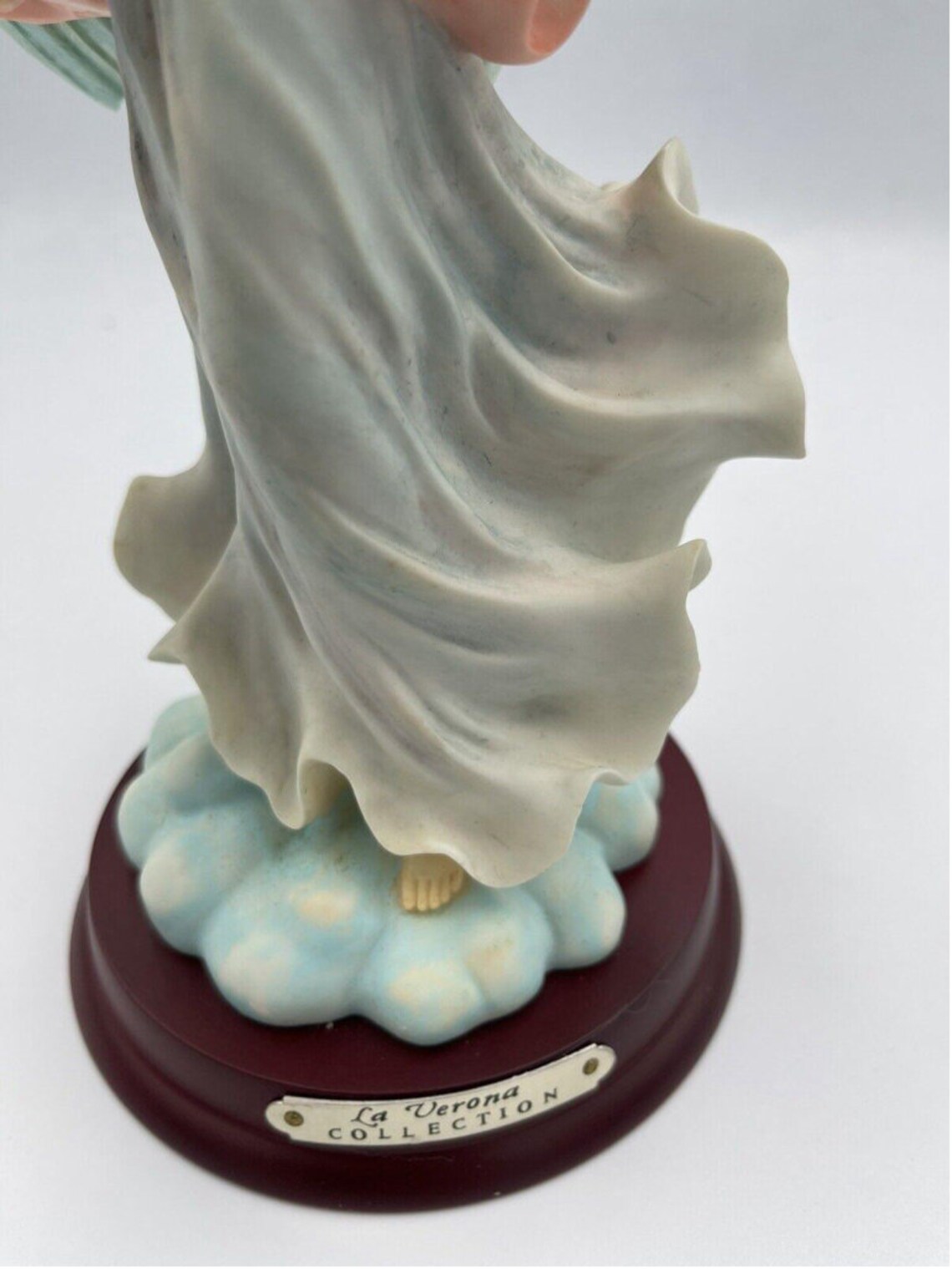 La Verona Collection Angel With Cherub Christian Figurine Statue ...