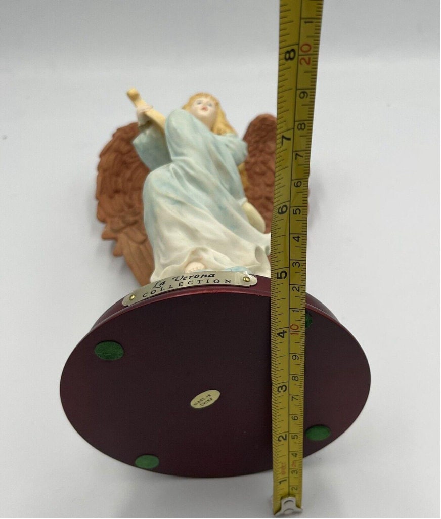 La Verona Collection Angel Harp Vintage Christian Statue - Etsy