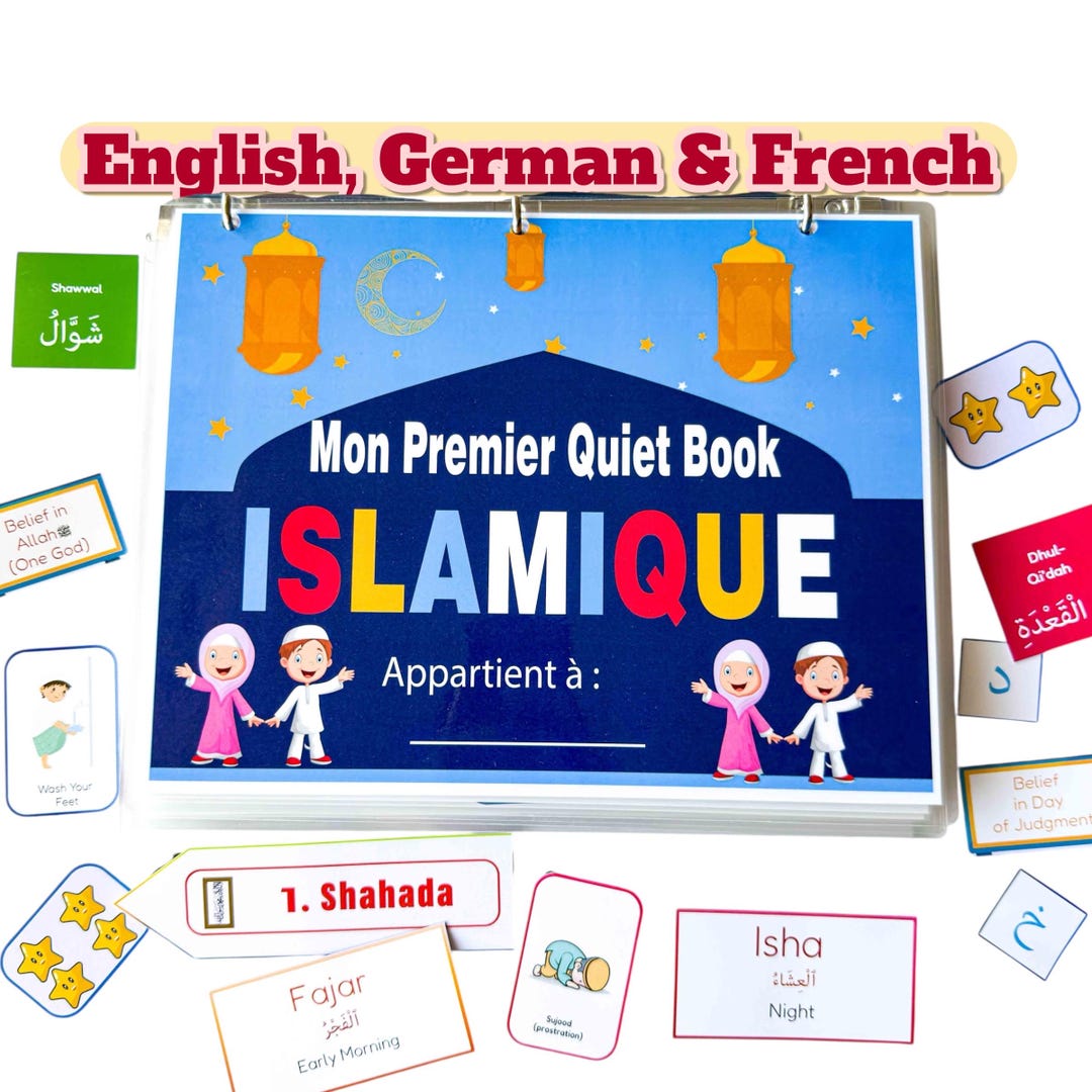Islamic Printable Learning Binder – Busy Book for Muslim Kids PDF ...