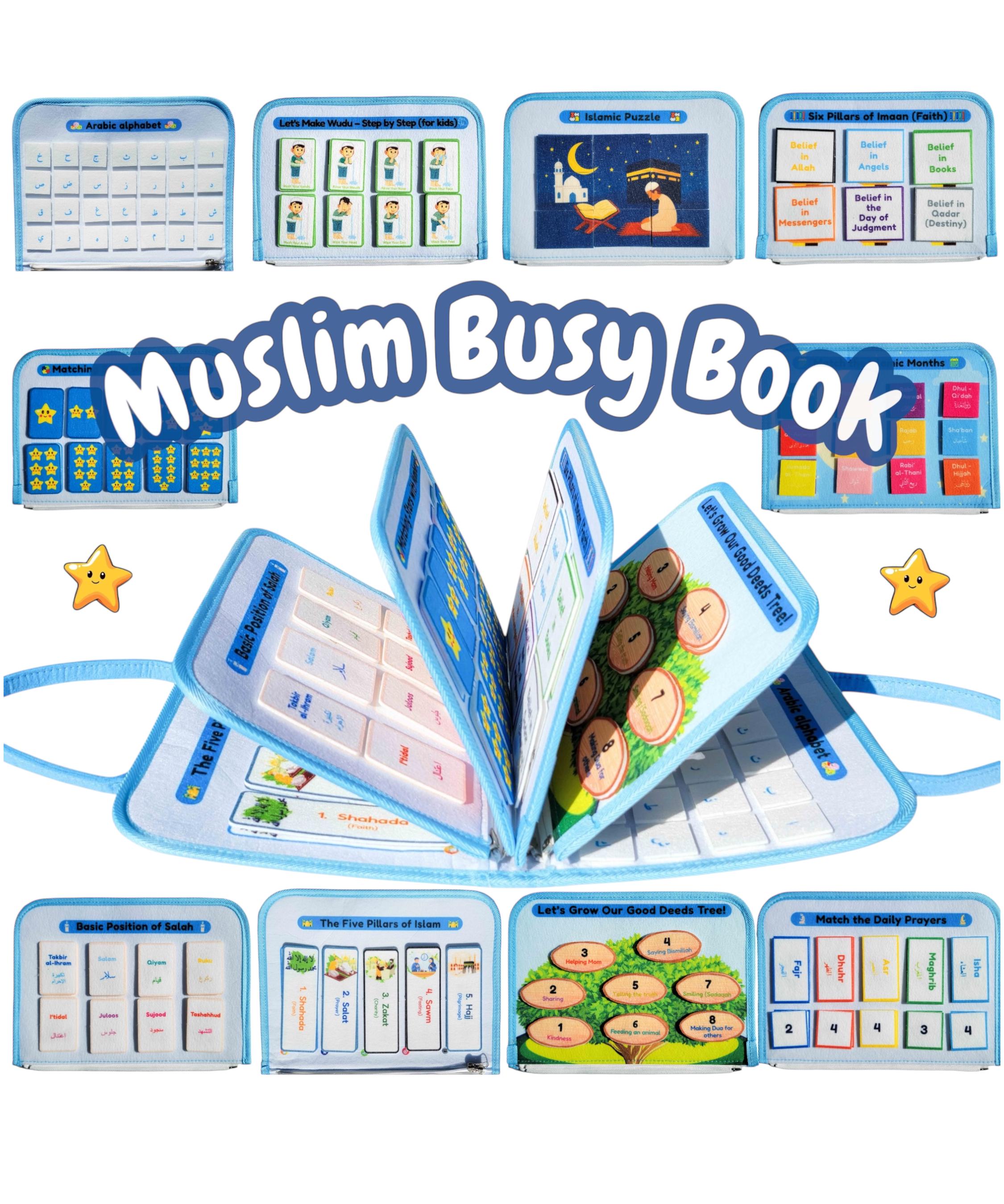 Muslim Learning for Kids – Montessori Islamic Activity Book – Learn ...