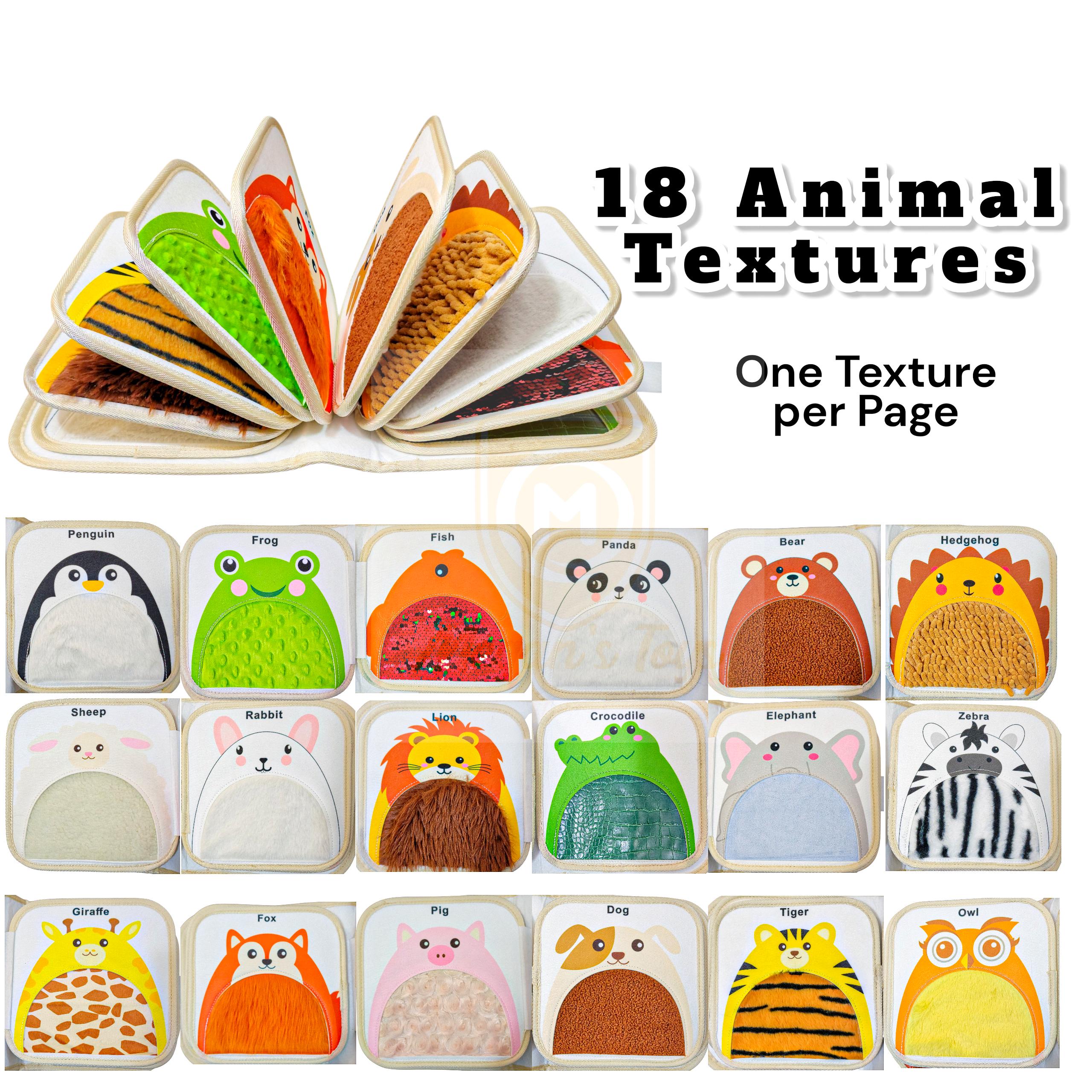 Personalized Sensory Texture Book, Baby Travel Quiet Book, Soft Felt ...