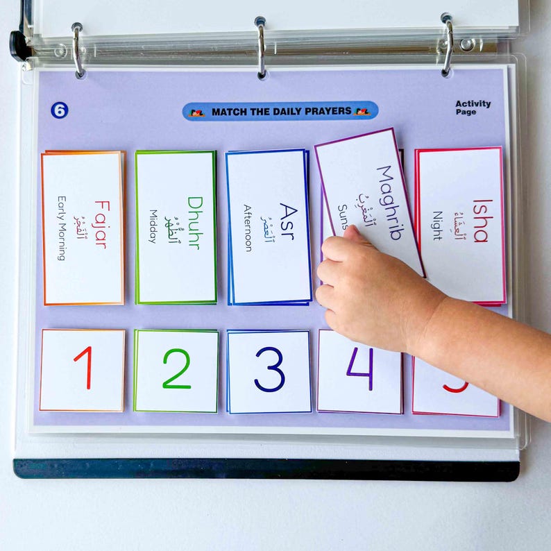 Islamic Printable Learning Binder – Busy Book for Muslim Kids PDF ...